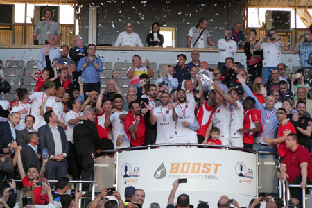Double for Valletta as they beat Stripes in FA Trophy final ...