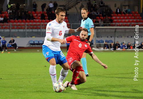 Malta settles for a 1-1 draw with the Faroe Islands - maltafootball.com