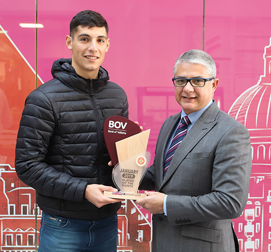 BOV Player of the Month: Augusto Rene Caseres wins January Award ...