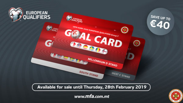 Goal Card for European Qualifiers launched - maltafootball.com