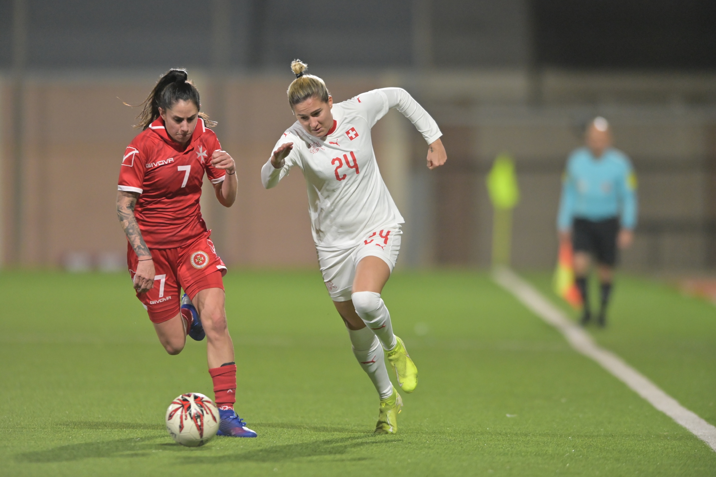Women’s national team holds Switzerland in a 2-2 draw - maltafootball.com