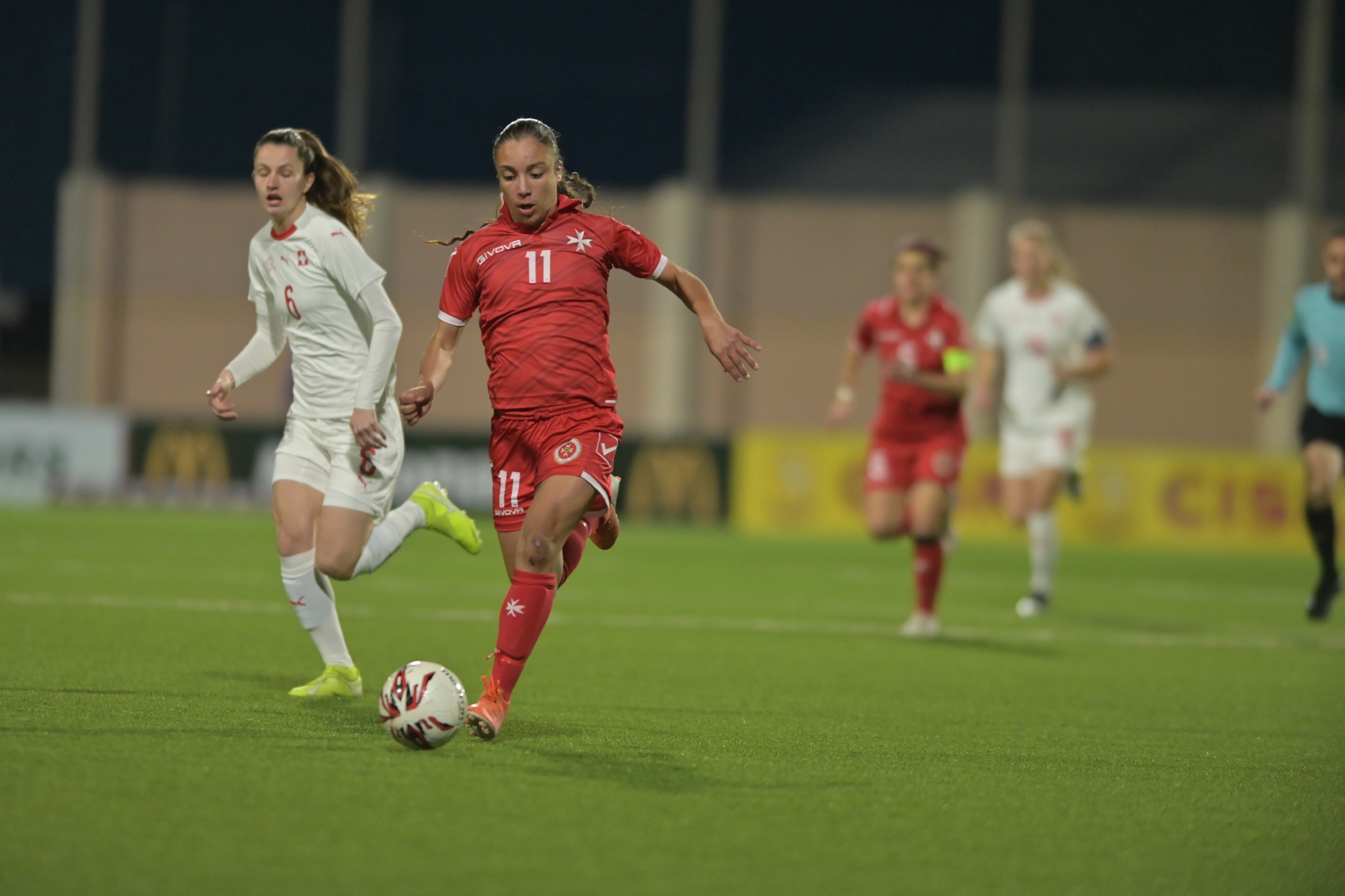 Women’s national team holds Switzerland in a 2-2 draw - maltafootball.com