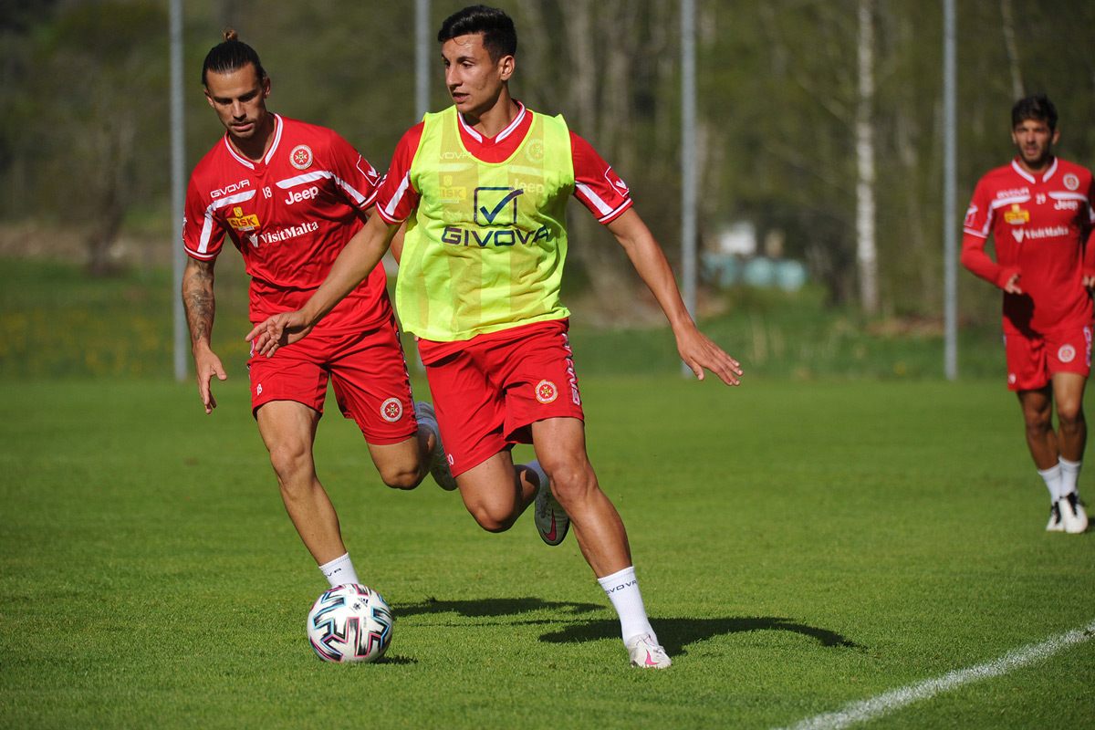 Malta takes on Northern Ireland in the first of three friendly matches ...