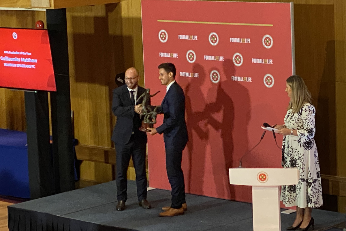 Matthew Guillaumier is the MFA Footballer of the Year 2020/21 ...