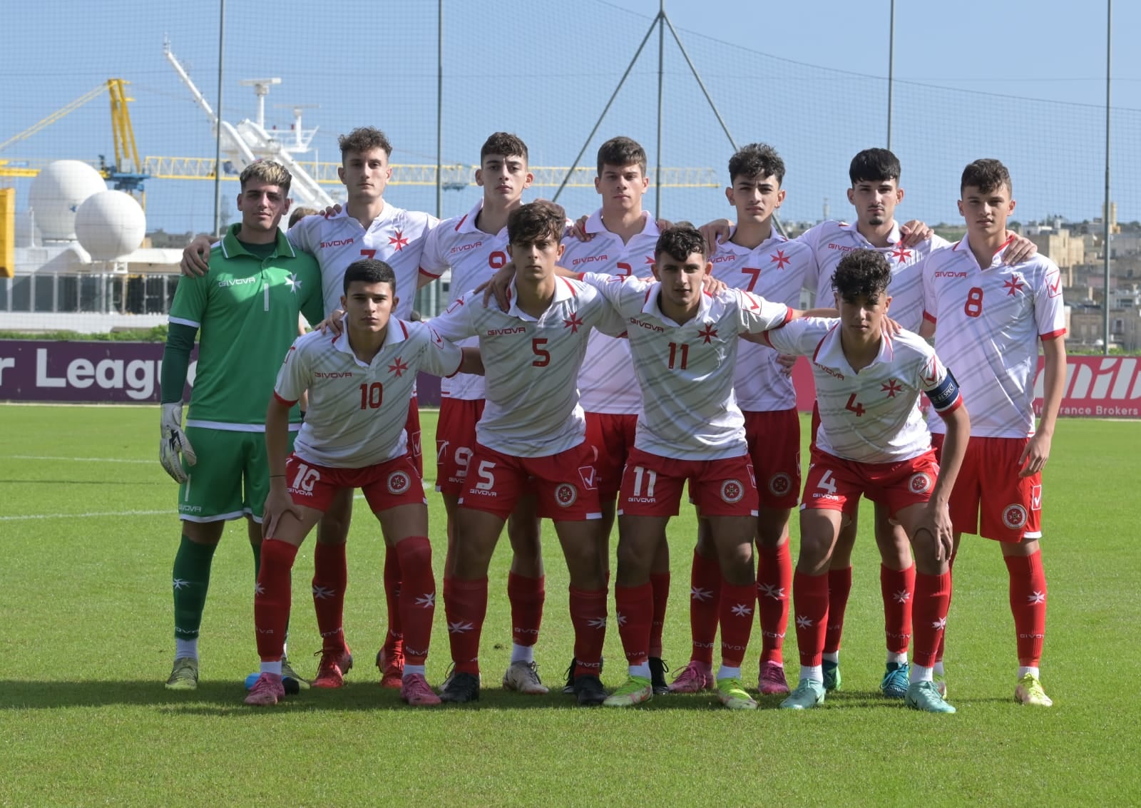 Malta U-18 shares spoils with Estonia in friendly match - maltafootball.com