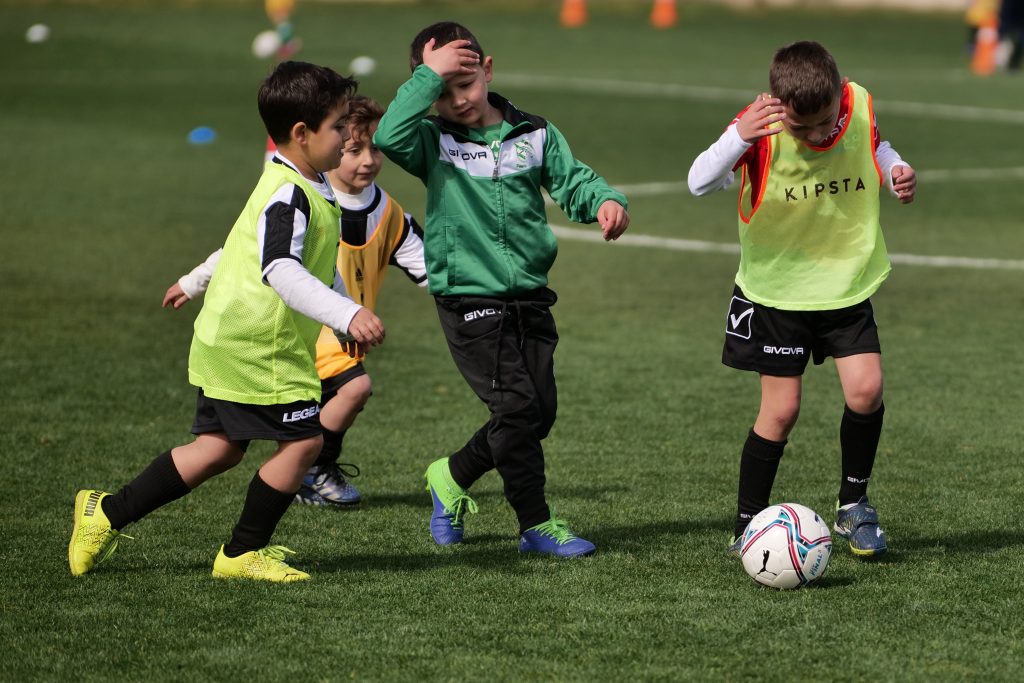 Over 400 boys and girls from 33 nurseries take part in a football fun ...
