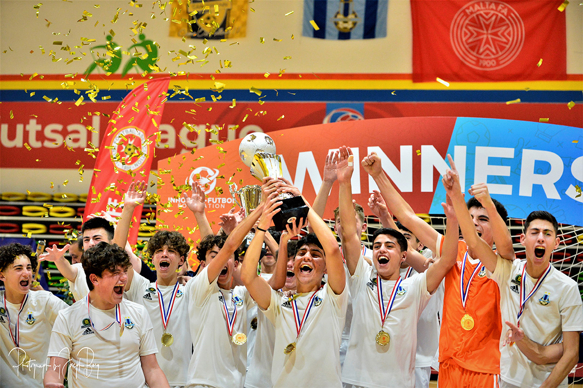 Sliema Wanderers win Youth Futsal League - maltafootball.com