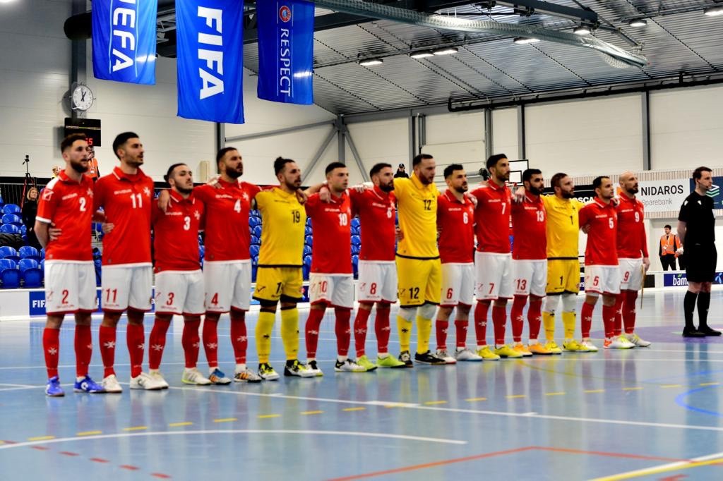 Friendly match for Futsal national team against Estonia - maltafootball.com
