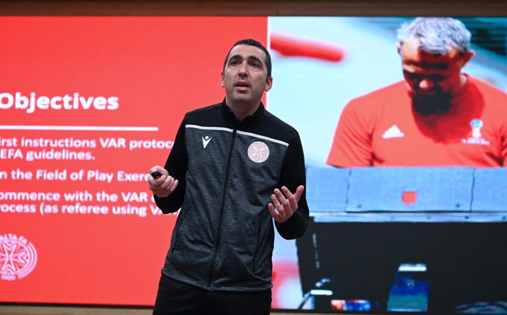Referees Department holds introductory VAR training programme ...