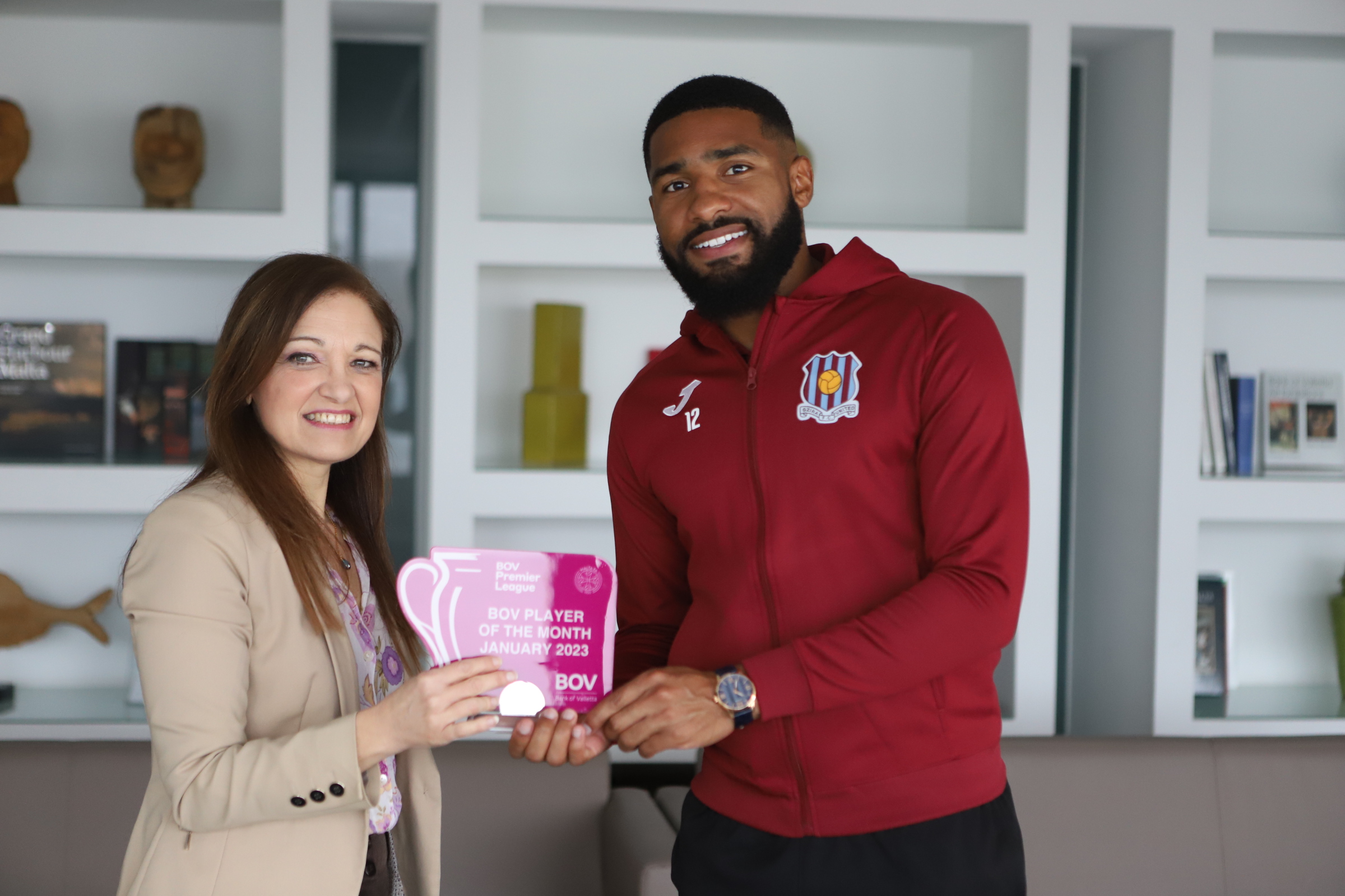 Jefferson wins BOV Player of the Month award for January ...