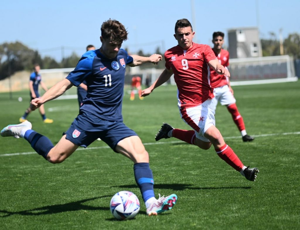 Under-21 side hold Slovakia U-20 in 1-1 draw - maltafootball.com