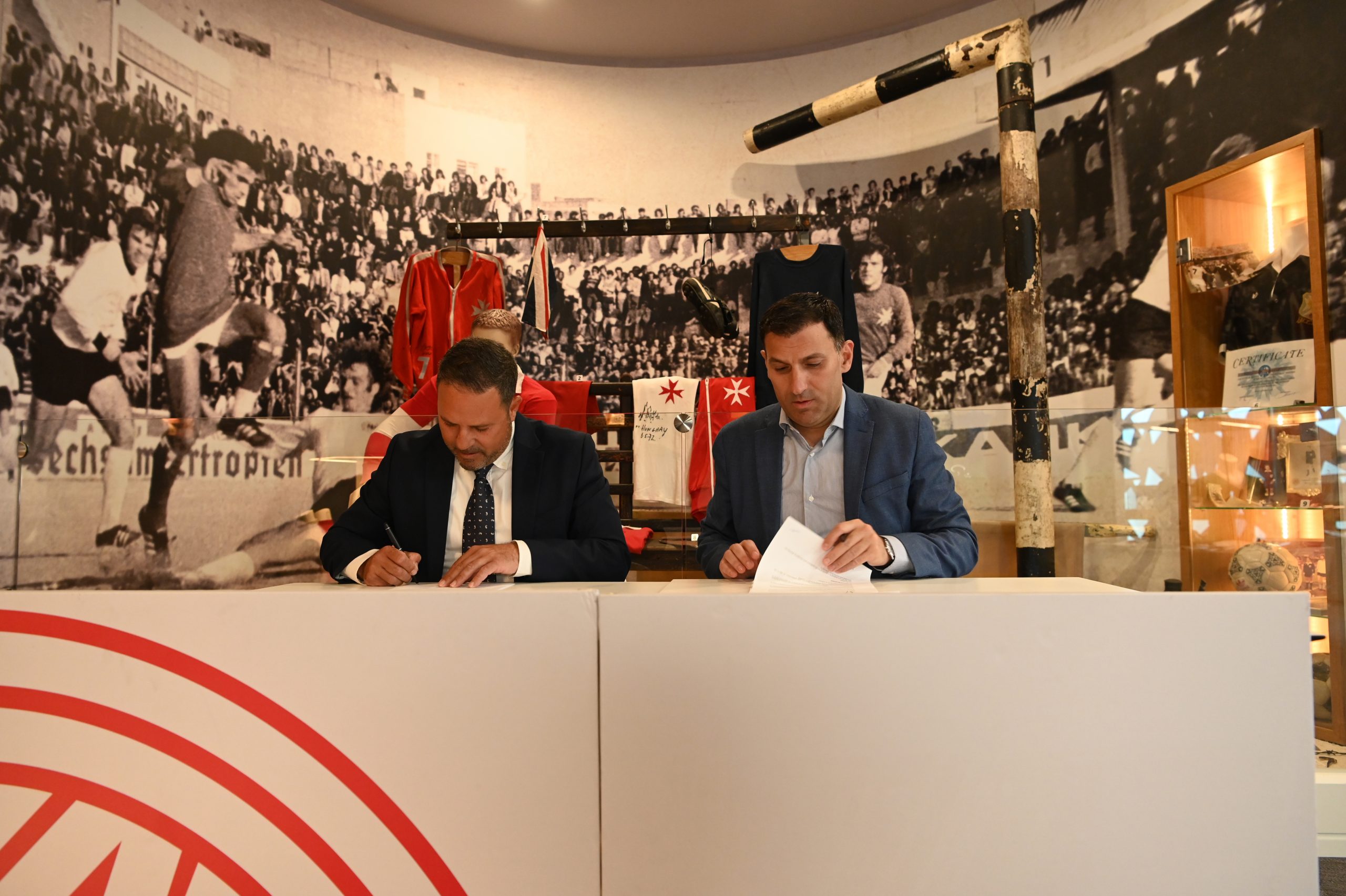 Spotlight on football-related heritage as MFA and Heritage Malta sign ...