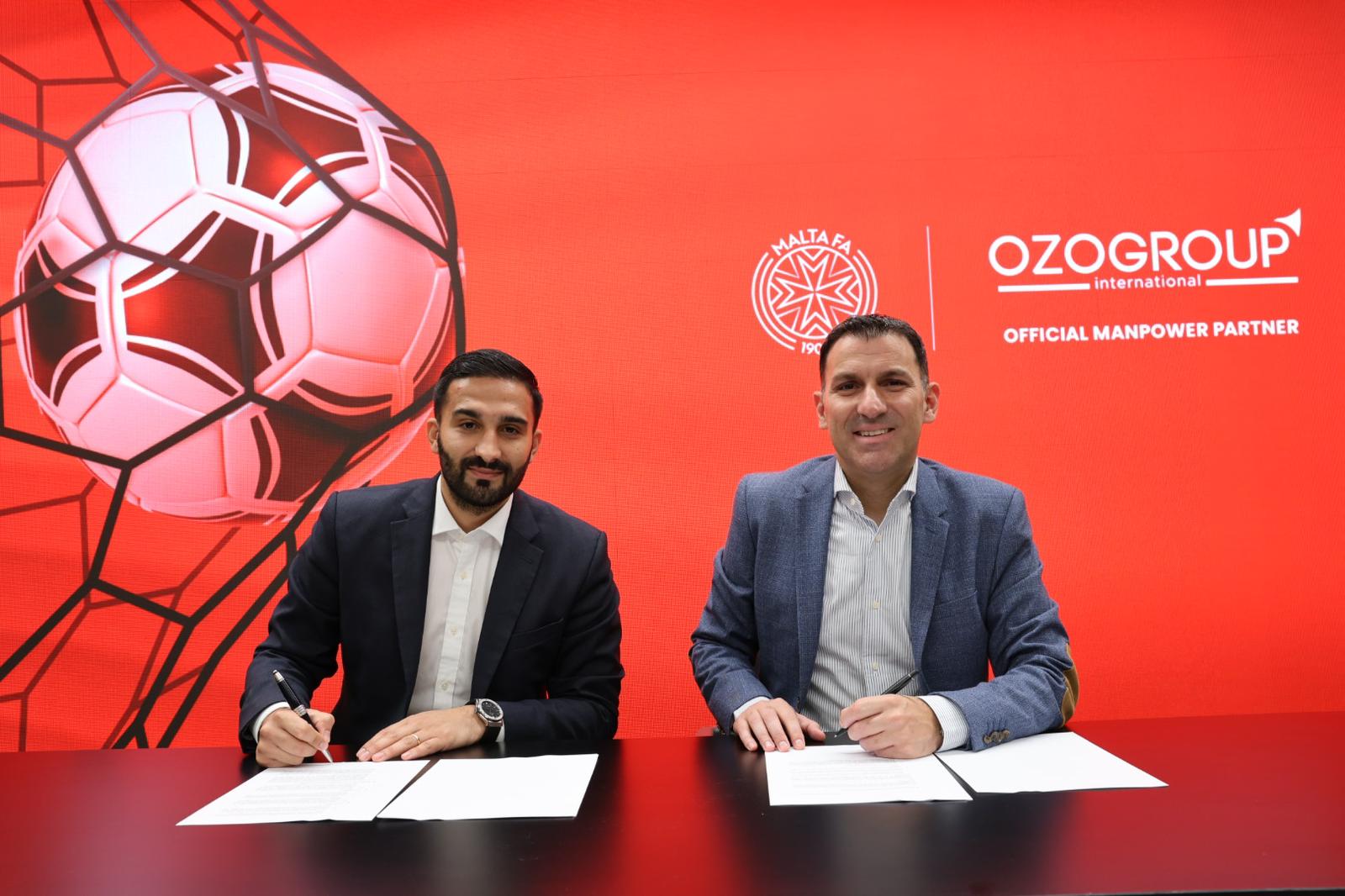 OZO Group renews sponsorship of Malta FA - maltafootball.com