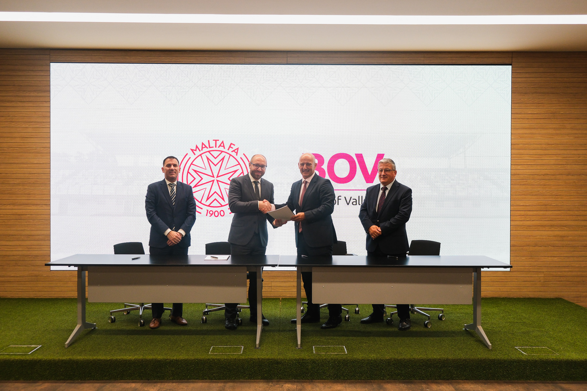 BOV and Malta FA sign new collaboration agreement - maltafootball.com