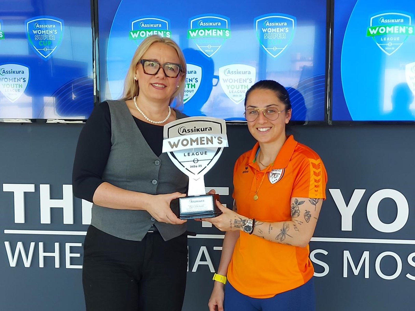 Shona Zammit, Suzanne Farrugia Sacco scoop Assikura Player of the Month ...